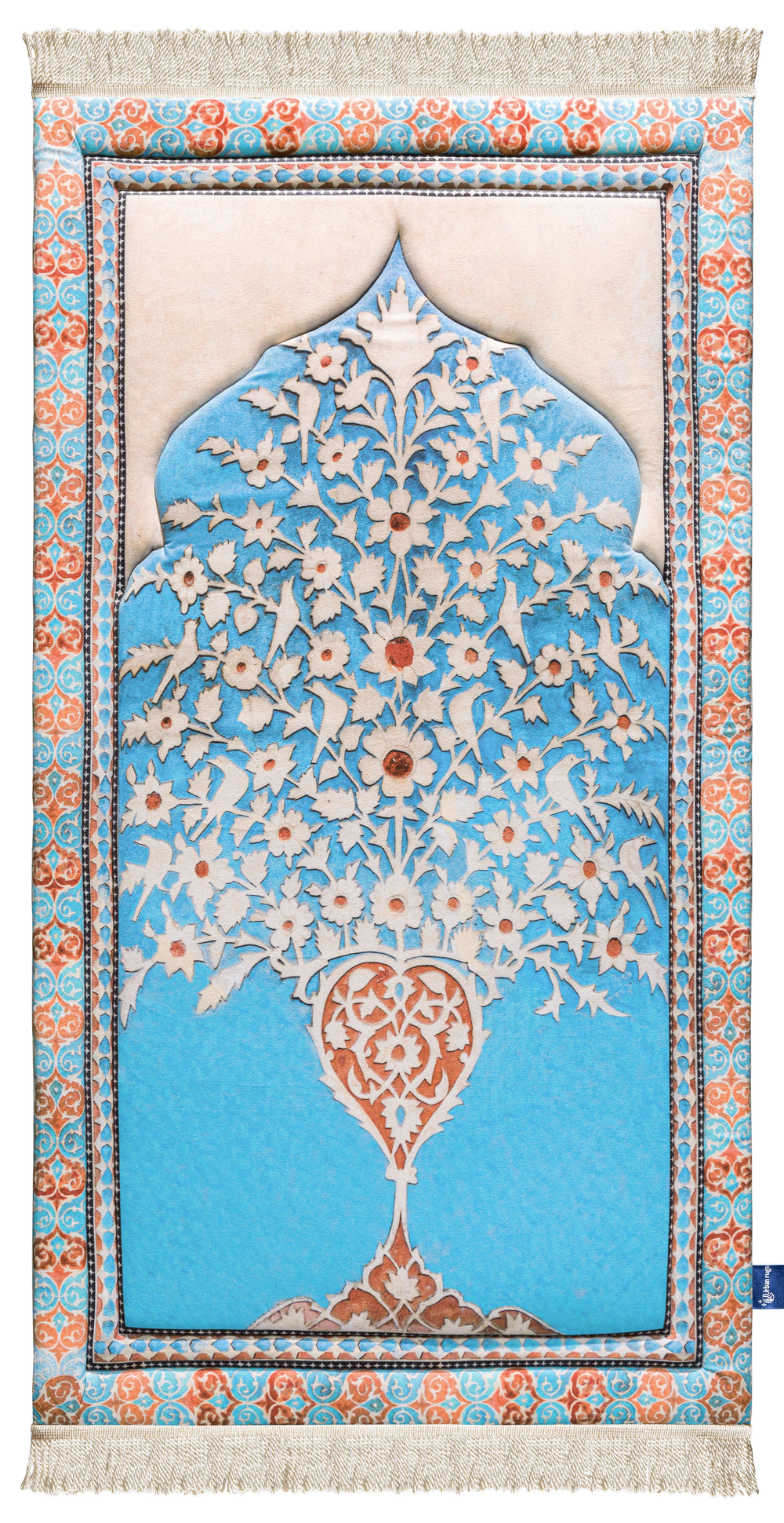 Flower Bouquet Premium Prayer Mat | Urban Rugs